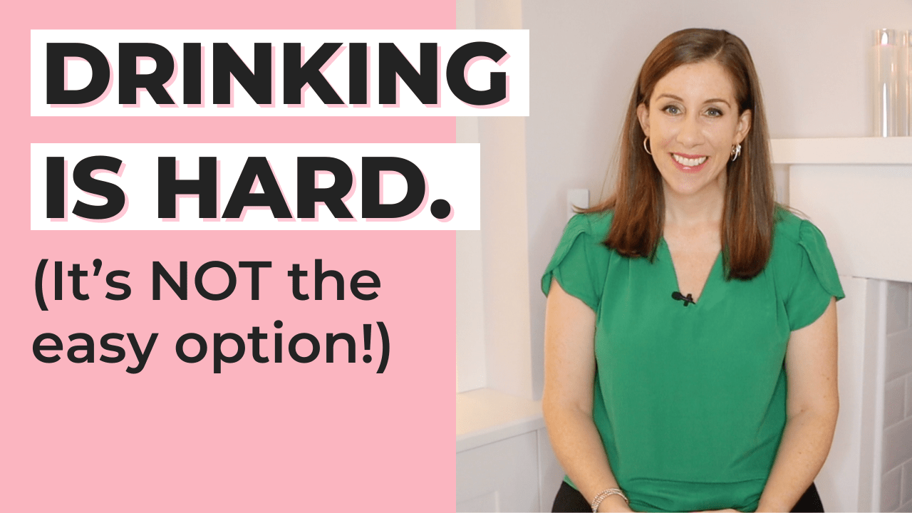 Drinking Is Hard - It’s Not The Easy Option - The Sober School